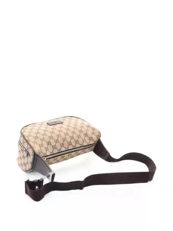 Gucci Gg Supreme Canvas Belt Bag - Neutrals