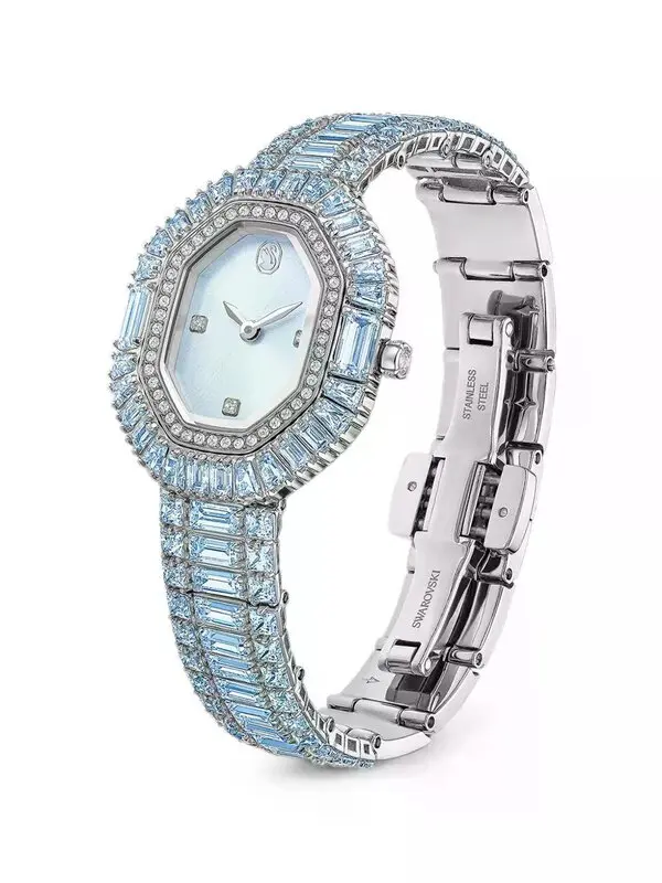 SWAROVSKI Matrix Crystal-embellished Octagonal Watch