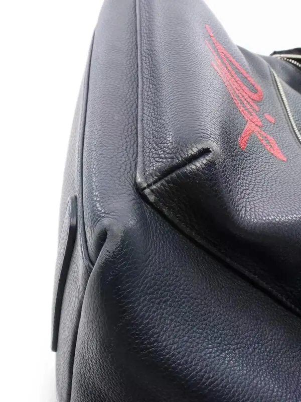 Dior Shawn Stussy 2000s Rider Leather Backpack