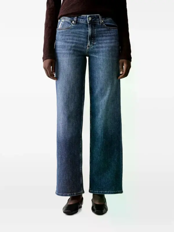 Marc O'polo Tomke Wide-leg Jeans - Blue