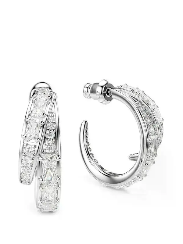 SWAROVSKI Vienna Hoop Earrings