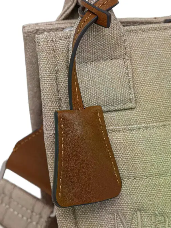 Marc O'polo Logo-embroidered Canvas Tote Bag - Neutrals