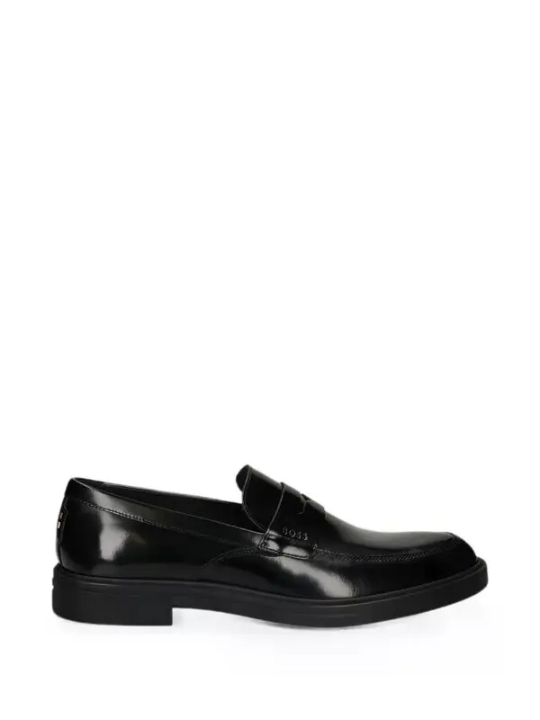 BOSS Penny-slot Loafers - Black