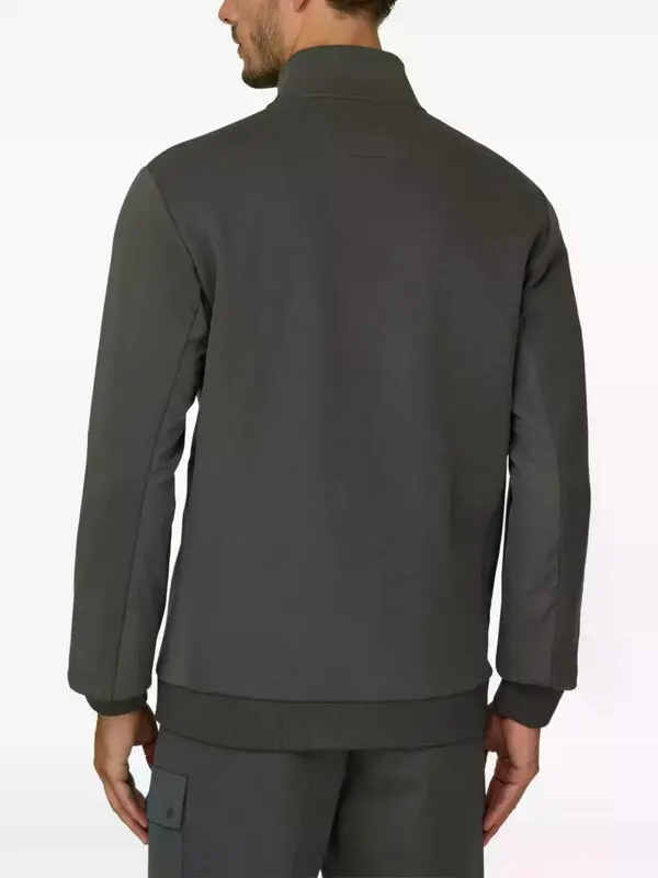 Boggi Milano B Tech Full-zip Scuba Sweatshirt