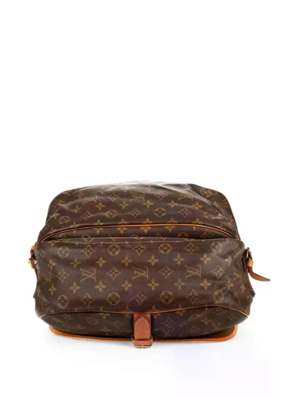 LOUIS VUITTON Saumur Monogram Canvas Shoulder Bag - Brown