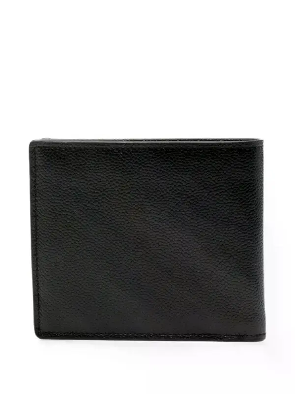TOD'S Logo-plaque Pebbled-leather Wallet
