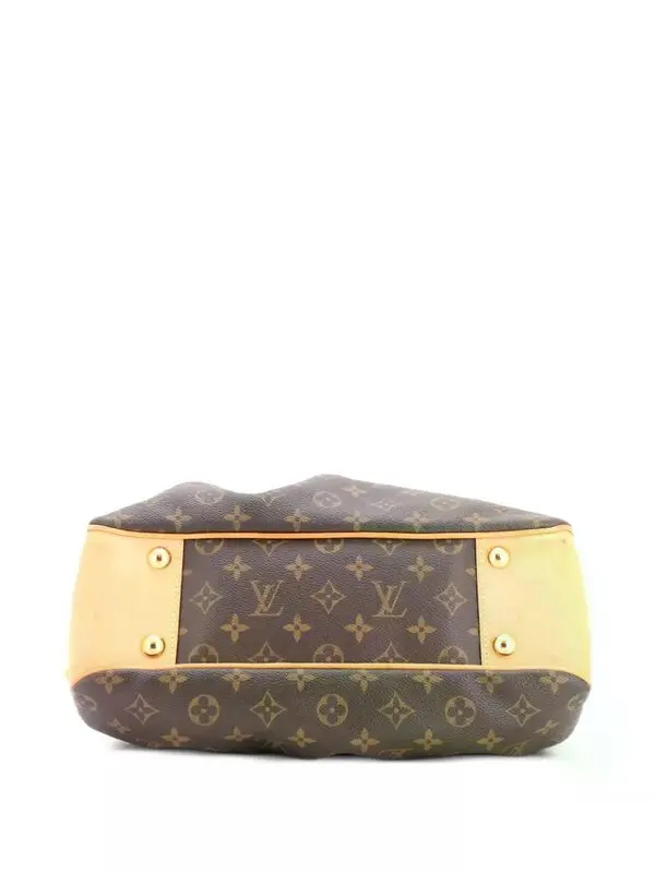 LOUIS VUITTON Monogram Canvas Pm Satchel - Brown
