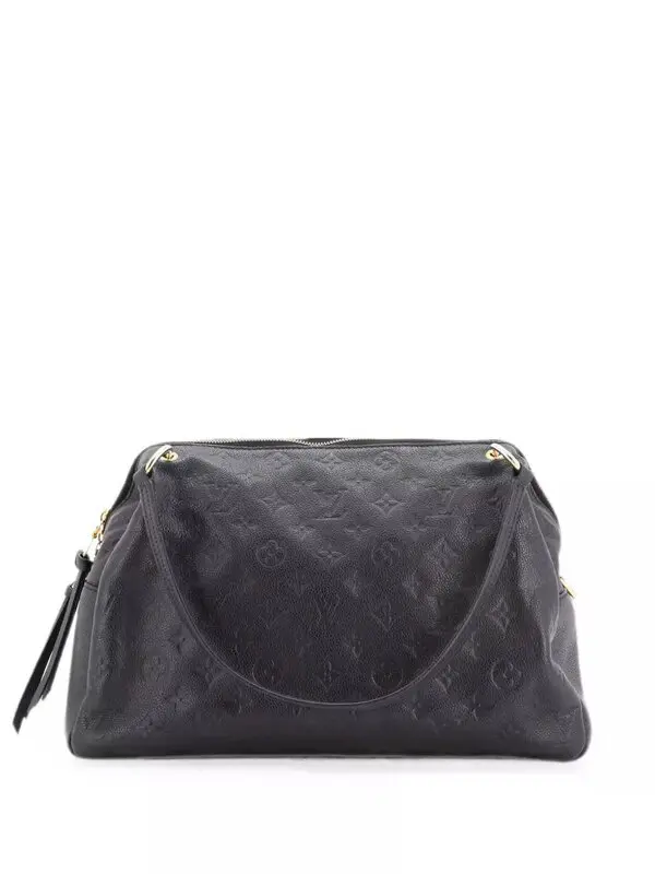 LOUIS VUITTON Ponthieu Handbag Monogram Empreinte Leather Pm Shoulder Bag - Black