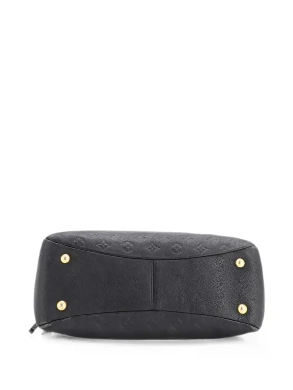 LOUIS VUITTON Ponthieu Handbag Monogram Empreinte Leather Pm Shoulder Bag - Black