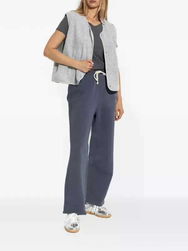 American Vintage Hoktown Logo-patch Gilet - Grey