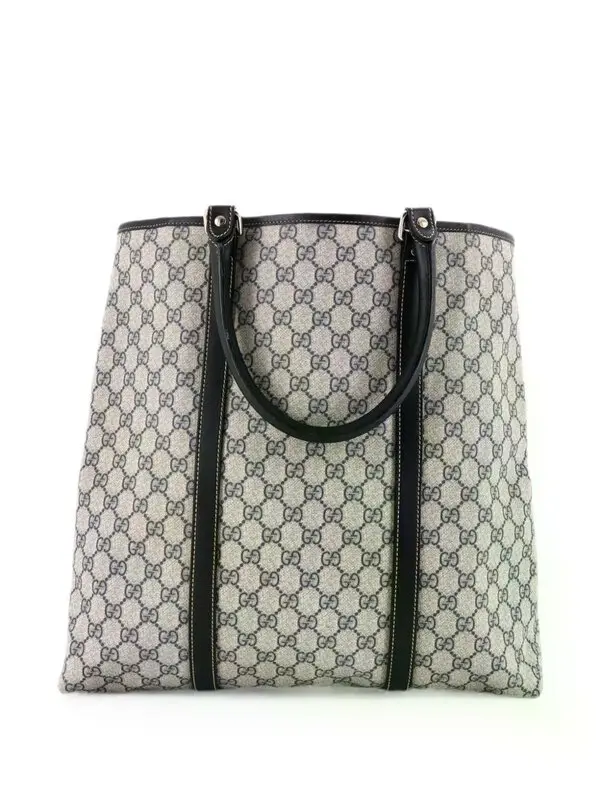Gucci Joy Gg Coated Canvas Large Tote Bag