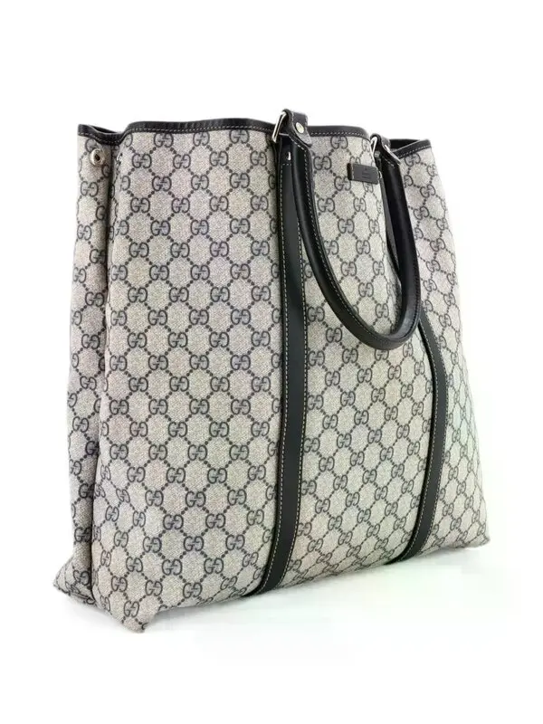 Gucci Joy Gg Coated Canvas Large Tote Bag