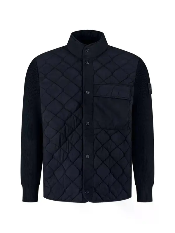Stone Island Quilted Panelled Jacket
