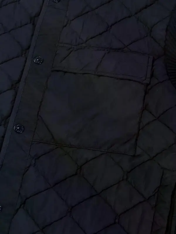 Stone Island Quilted Panelled Jacket