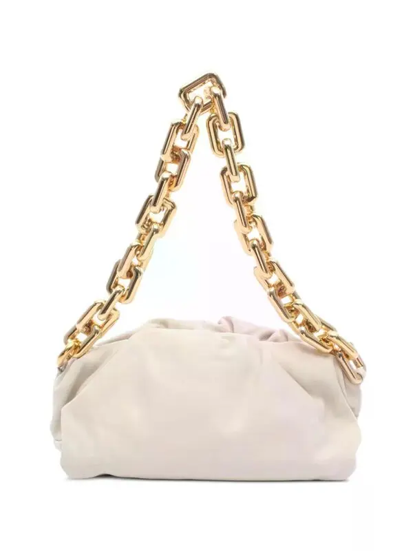 Bottega Veneta Pouch Chain Shoulder Bag - Neutrals