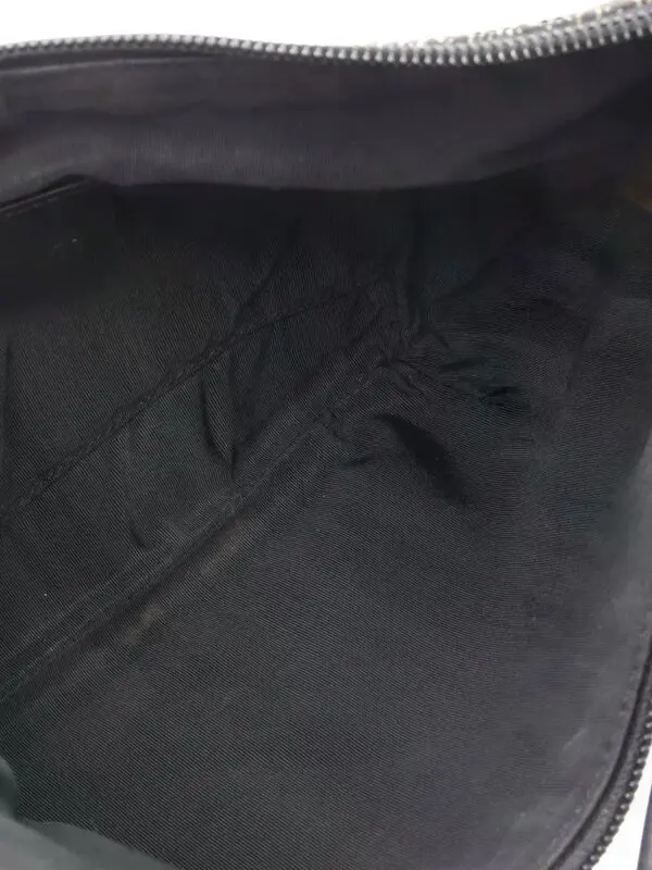 Gucci Gg Pattern Shoulder Bag - Black