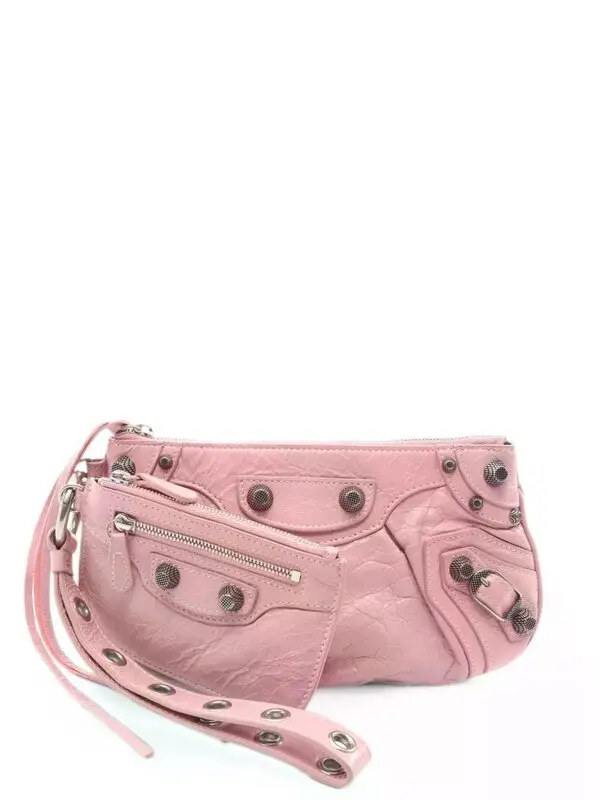Balenciaga Le Cagole Clutch Bag - Pink