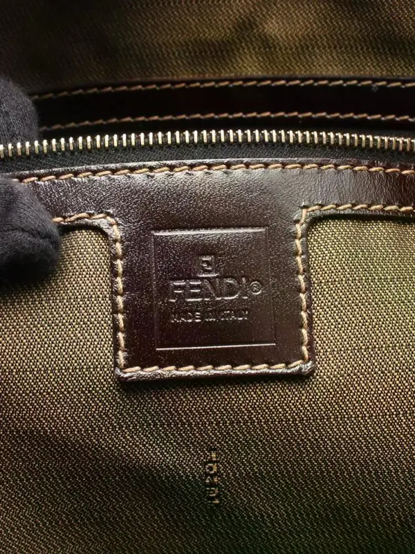 Fendi 2010s Zucca Shoulder Bag