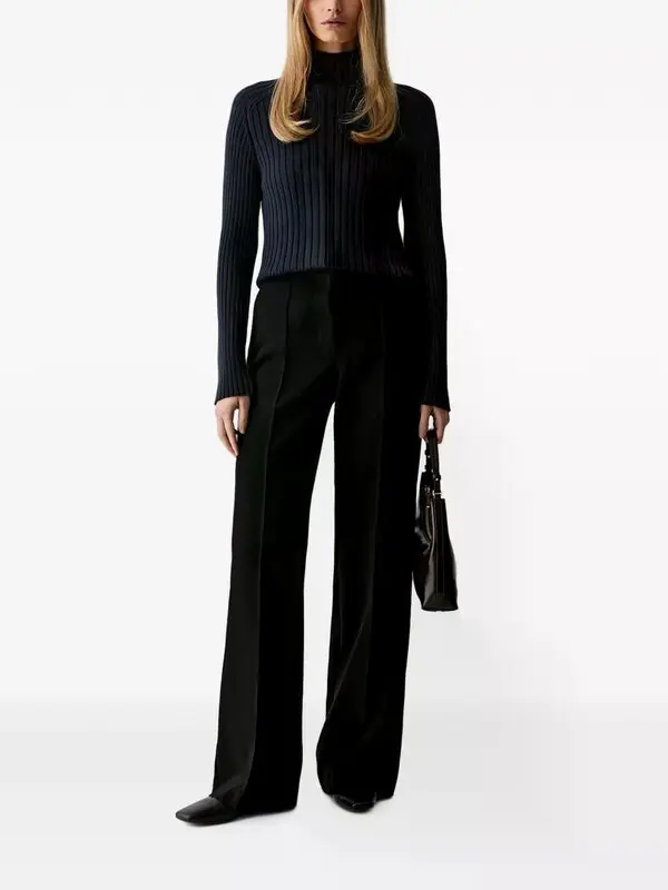 Marc O'polo Ribbed-knit High-neck Sweater