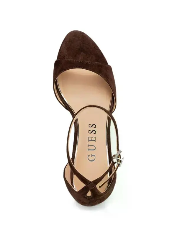 Guess Suede Ankle-strap Sandals