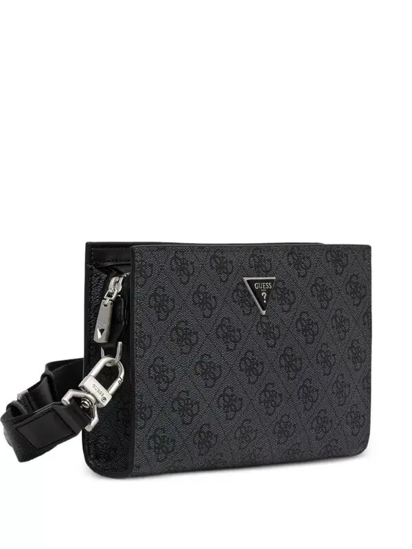 Guess Milano Monogram Belt Bag - Black
