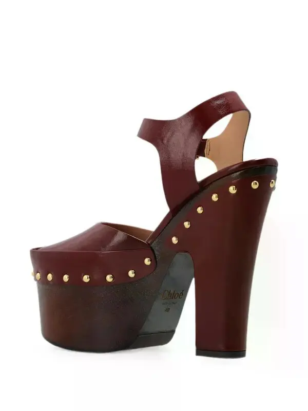 Chloé Meret Stud-embellished Sandals
