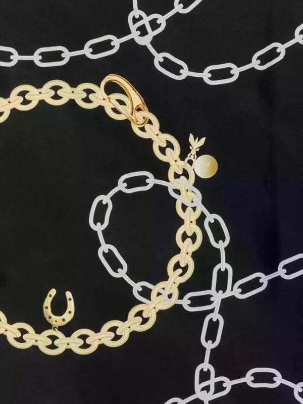 Patrizia Pepe Pepe Chain Scarf