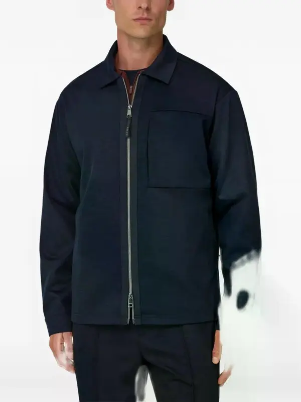 Boggi Milano Shirt Jacket Wooltech