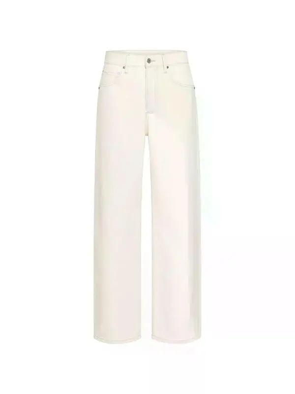 Paige Arellia Skimmer Wide-leg Jeans - Neutrals