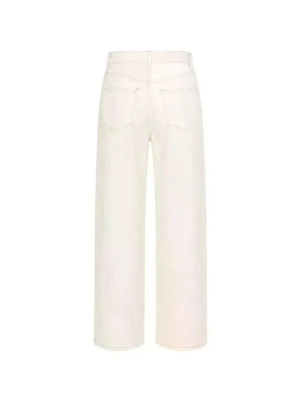Paige Arellia Skimmer Wide-leg Jeans - Neutrals