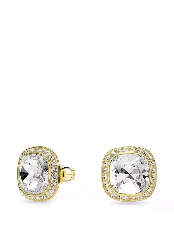SWAROVSKI Crystal-embellished Cushion-cut Earrings