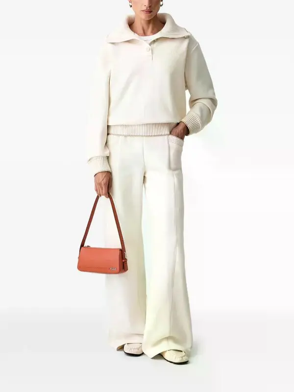 Guess Drawstring Wide-leg Track Pants