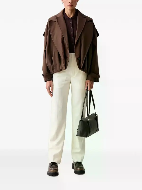 Marc O'polo Ribbed Knit Long-sleeve Polo Shirt