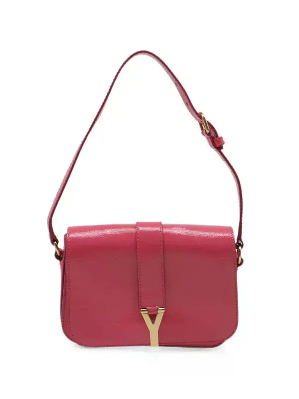 Saint Laurent Mini Medium Chyc Shoulder Bag - Pink