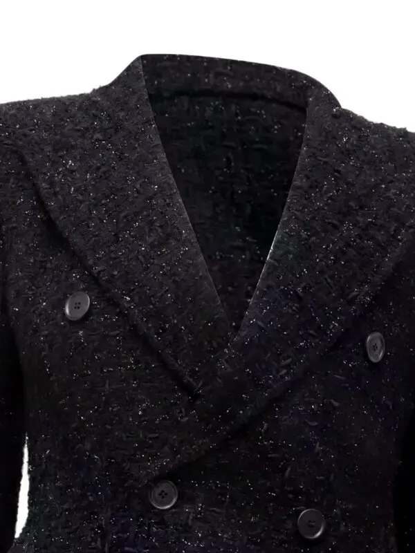 Balenciaga Hourglass Tweed Blazer
