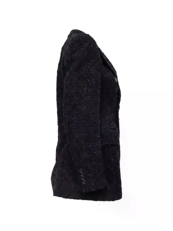 Balenciaga Hourglass Tweed Blazer