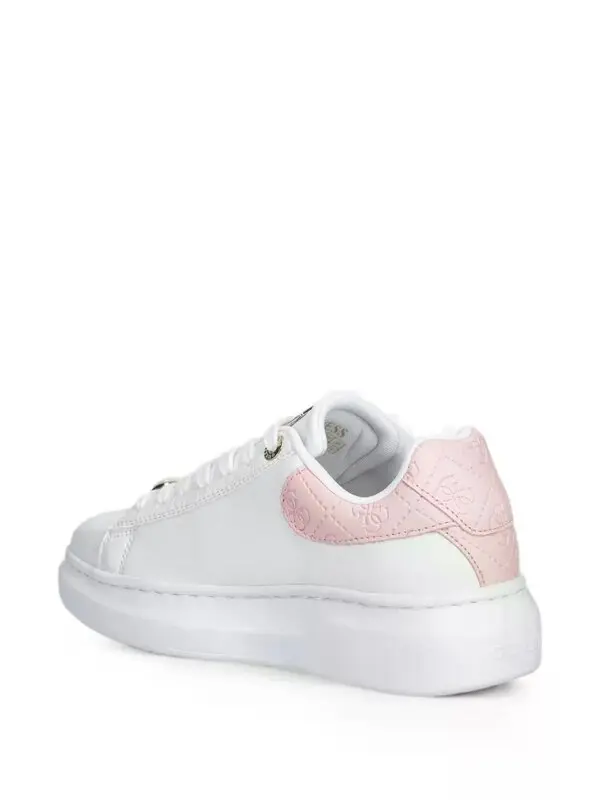 Guess Logo-embossed Quilted Panel Sneakers