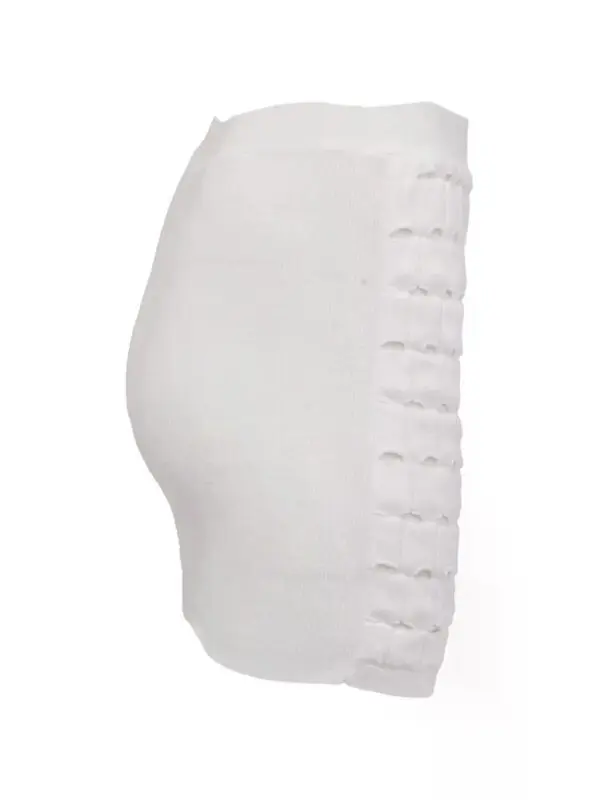 IRO PARIS Open-knit Mini Skirt
