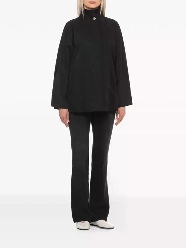 EMME High-neck Raglan-sleeve Raincoat