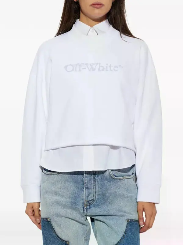 Off-White Logo-embellishment Sweater