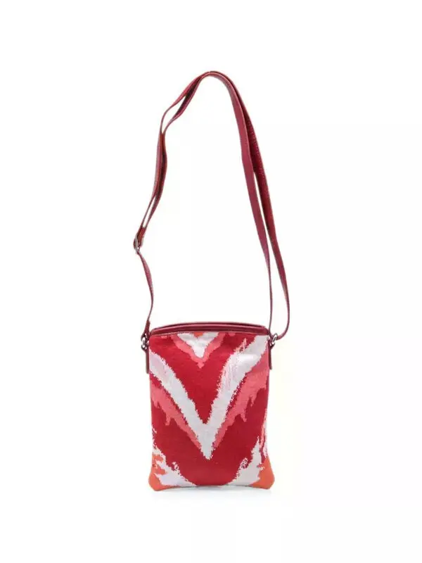 Missoni Zigzag Crossbody Bag - Red