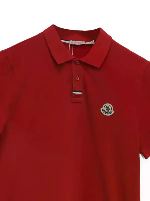 Moncler Logo Patch Polo Shirt