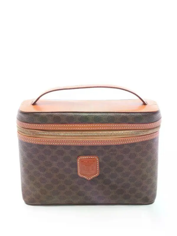 Celine Macadam Vanity Tote Bag - Brown