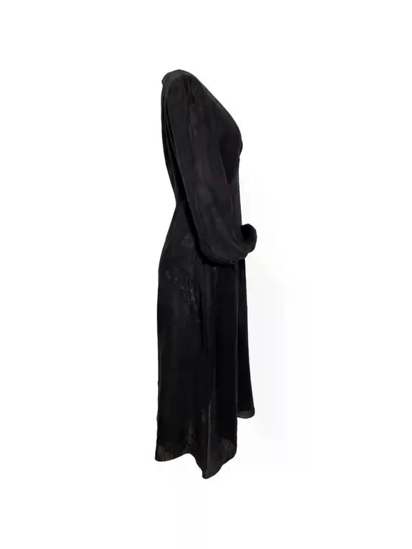 Zimmermann Ring-detail Balloon Sleeve Midi Dress