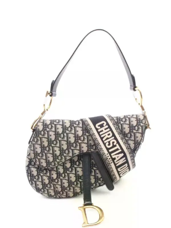 Dior Saddle Oblique Shoulder Bag - Blue