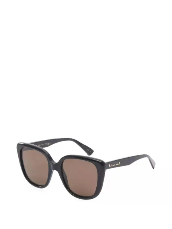 Gucci 2020s Square-frame Sunglasses - Black