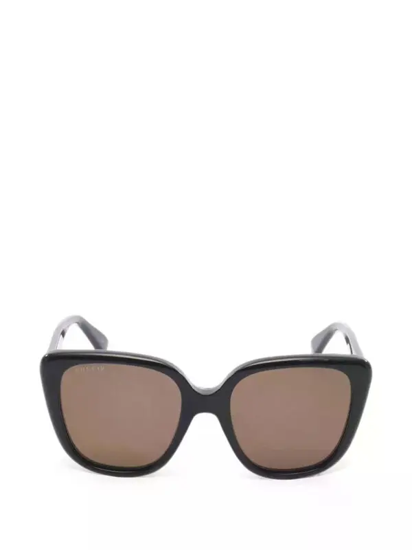 Gucci 2020s Square-frame Sunglasses - Black