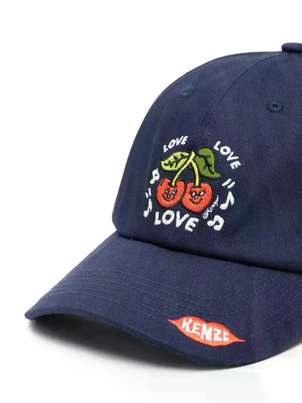 Kenzo Cherry Embroidered Baseball Cap