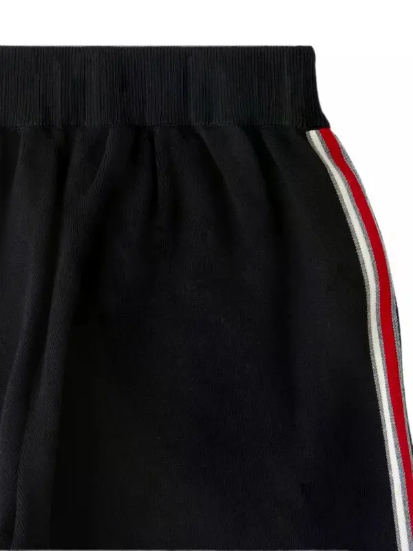 Versace Logo-embroidered Side-stripe Track Pants