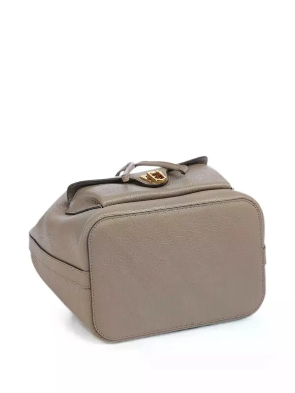 COCCINELLE Pebbled-leather Shoulder Bag
